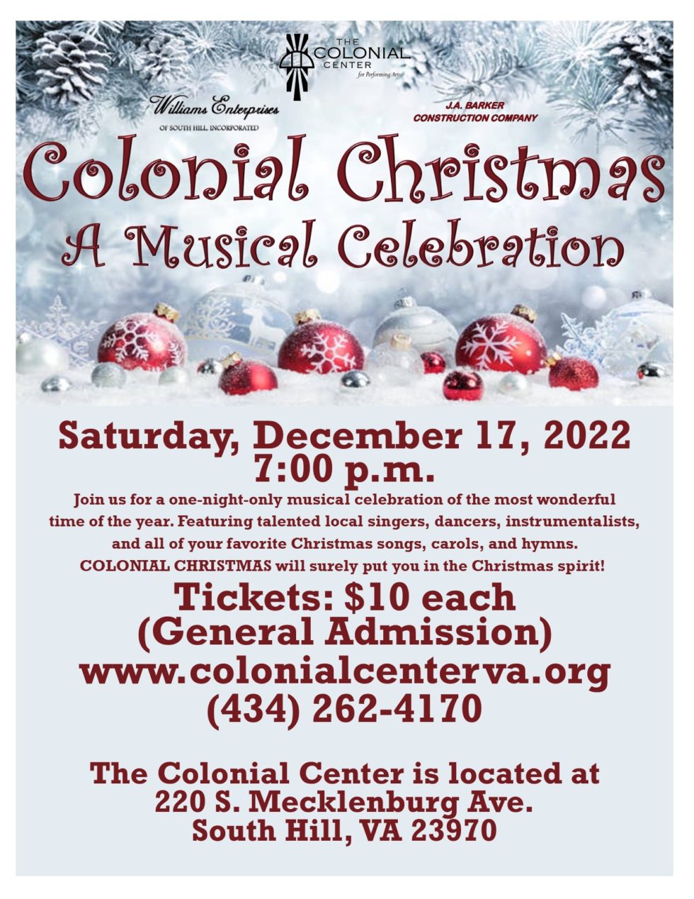 Colonial Center for the Performing Arts