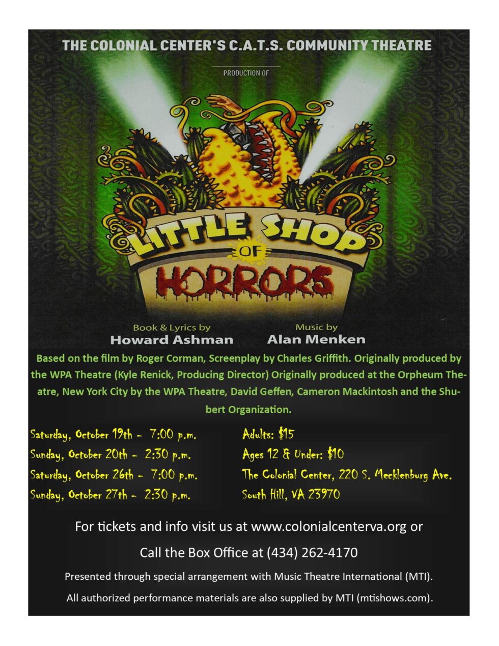 Colonial Center for the Performing Arts